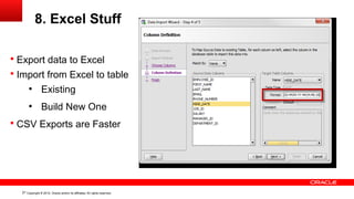 Oracle SQL Developer Top 10 Tips & Tricks | PPT