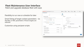 ODW 2021 - Automated patching and compliance to improve database ...