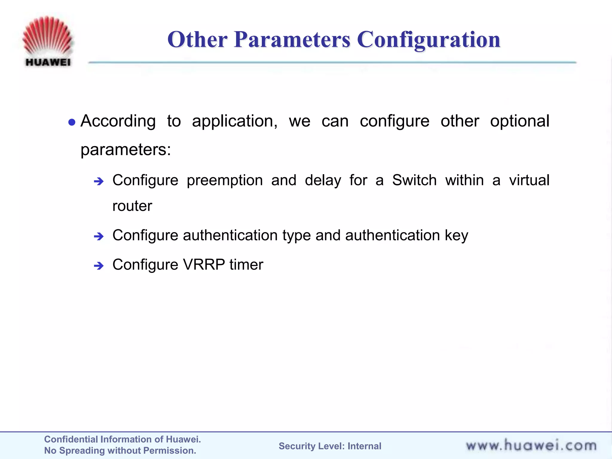 ODY000311 Principle of VRRP and Configuration .ppt