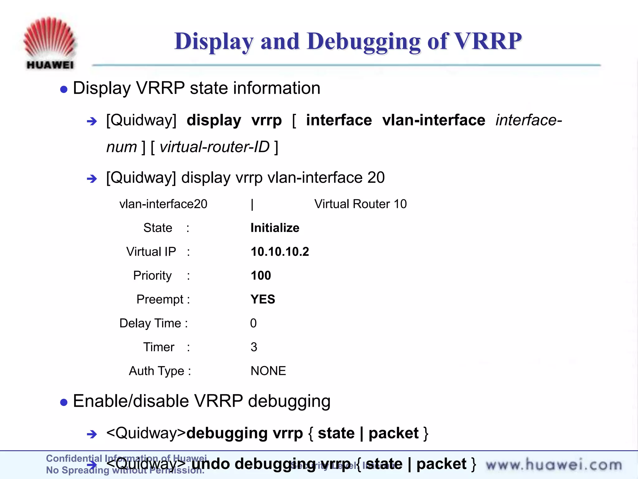 ODY000311 Principle of VRRP and Configuration .ppt