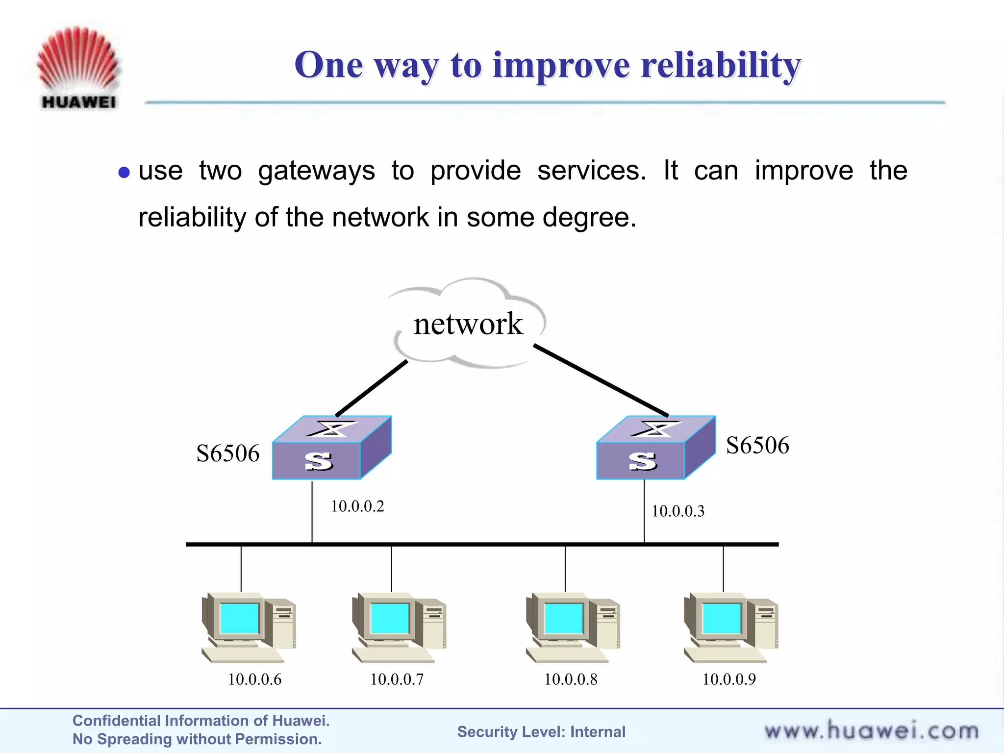 ODY000311 Principle of VRRP and Configuration .ppt