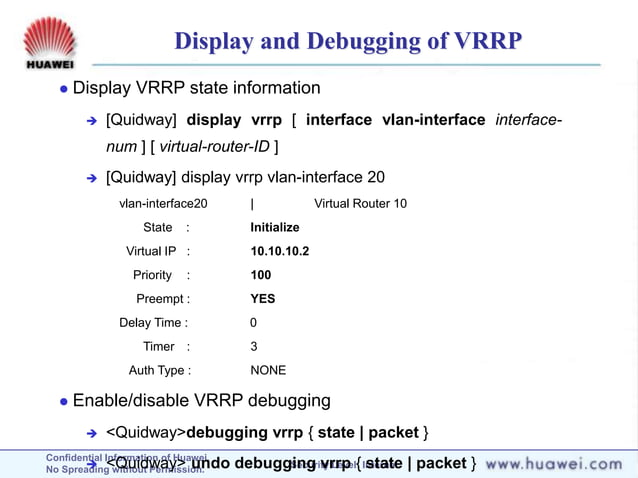 ODY000311 Principle of VRRP and Configuration .ppt