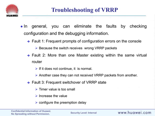 ODY000311 Principle of VRRP and Configuration .ppt