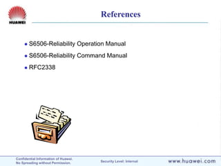 ODY000311 Principle of VRRP and Configuration .ppt