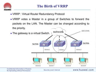 ODY000311 Principle of VRRP and Configuration .ppt