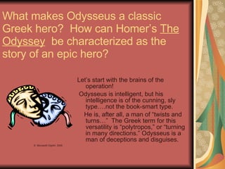 Odysseus | PPT | Fantasy | Genres