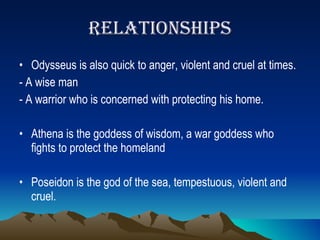 Odysseus | PPT | Death, Injury, or Military Conflict | Sensitive Topics