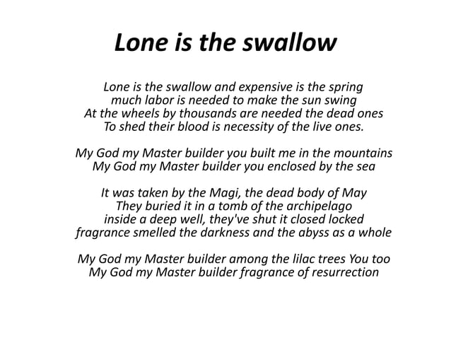 Odysseus Elytis | PPT