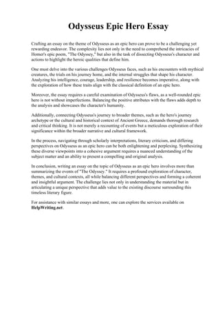 Odysseus Epic Hero Essay.pdf