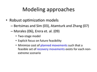 Robust Repositioning in Large-scale Networks | PDF | Logistics | Business