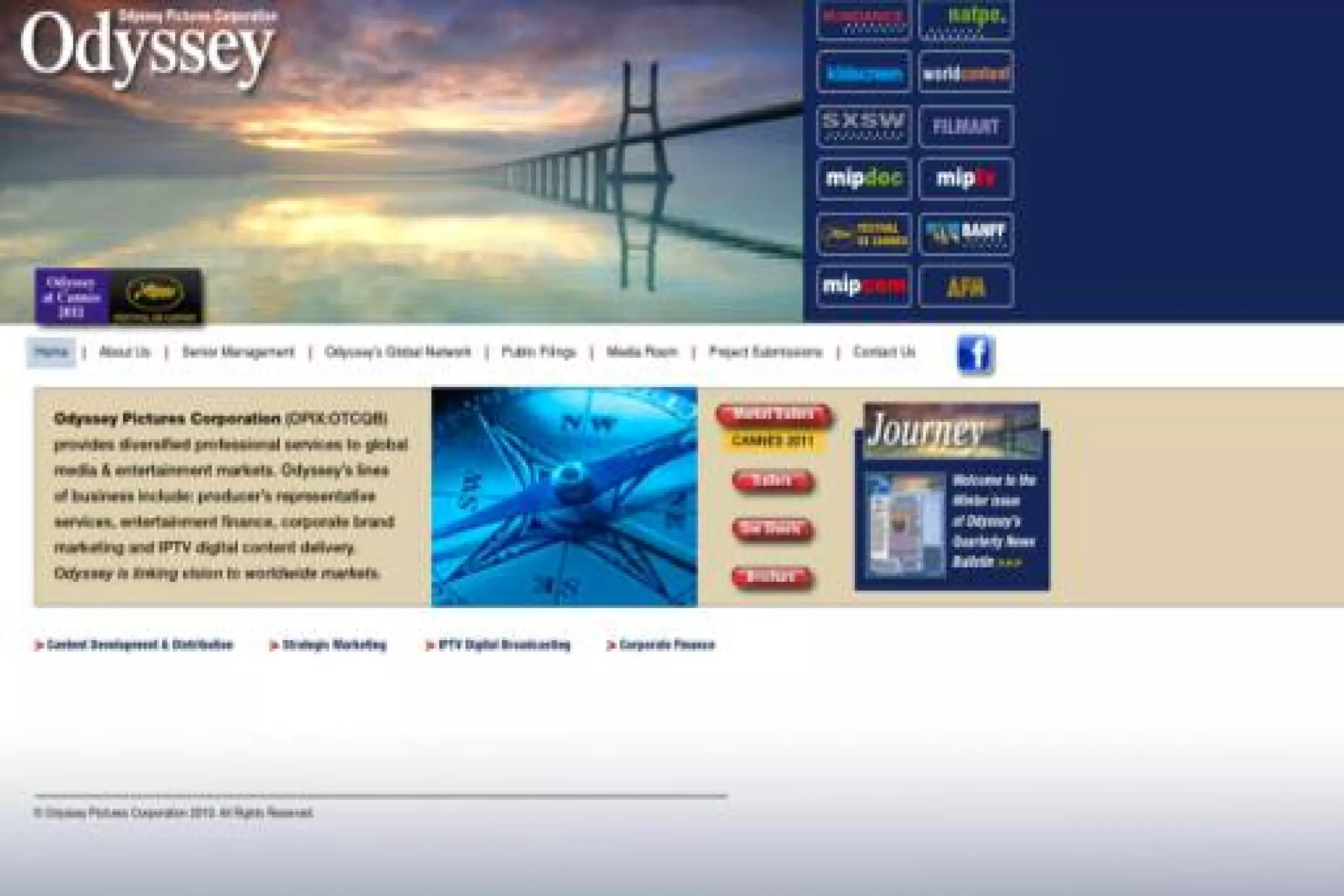 Odyssey Pictures Corporation Website | PDF