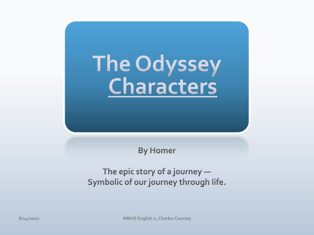 Odyssey 05—Characters | PPT