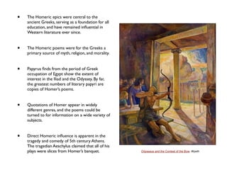 Odyssey, lecture 3 | PPT