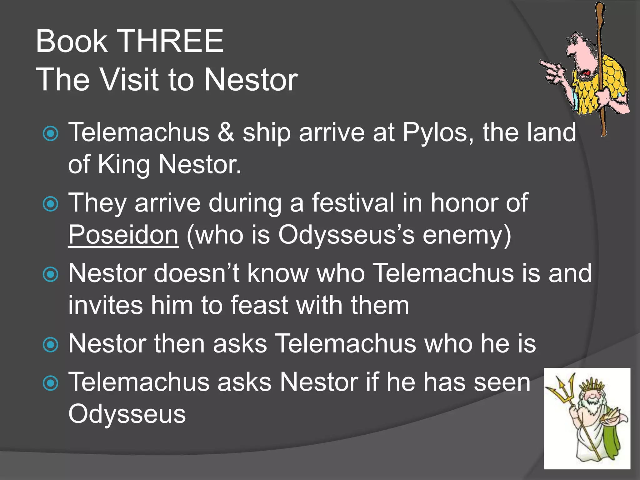 Odyssey Books 1-4 Summaries | PPTX