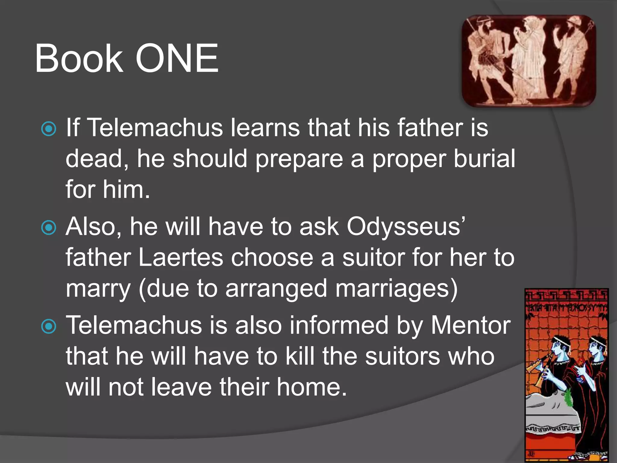 Odyssey Books 1-4 Summaries | PPTX