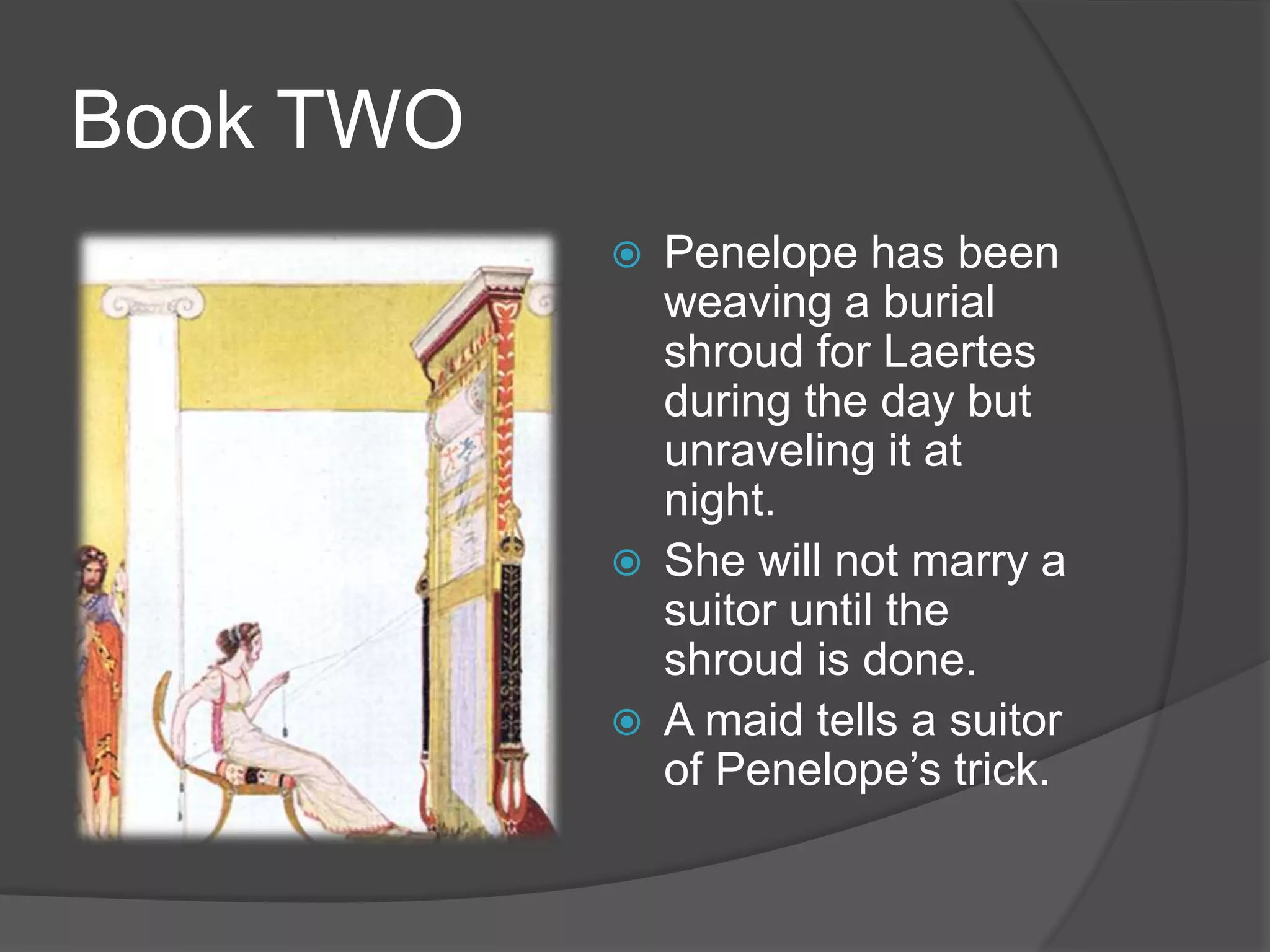 Odyssey Books 1-4 Summaries | PPTX