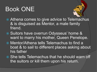 Odyssey Books 1-4 Summaries | PPT