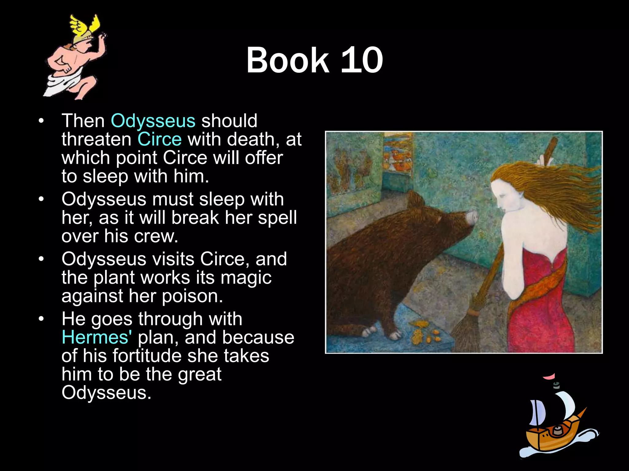 Odyssey Books 10-17 Summaries | PPTX