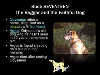 Odyssey Books 10-17 Summaries | PPTX