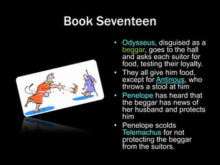 Odyssey Books 10-17 Summaries | PPTX