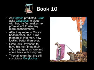 Odyssey Books 10-17 Summaries | PPTX