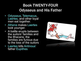 Odyssey Books 18-24 Summaries | PPTX