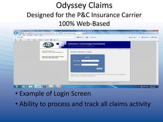 Odyssey Claims | PPTX