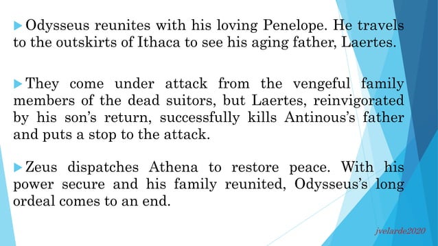Iliad and Odyssey dr. jeanneath d. velarde | PPTX