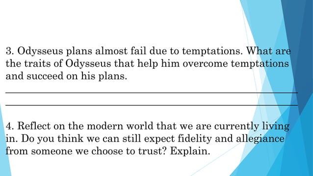 Iliad and Odyssey dr. jeanneath d. velarde | PPTX