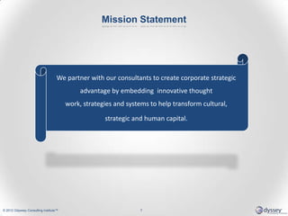 Odyssey: The Business of Consulting | PPTX
