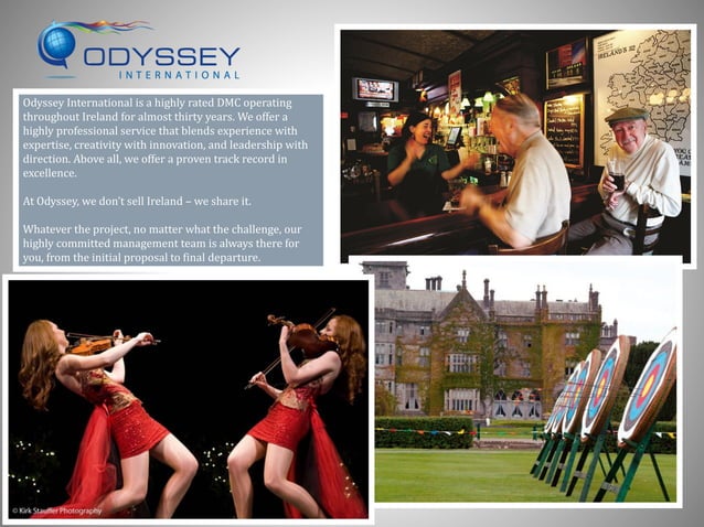 Odyssey International DMC Ireland | PDF