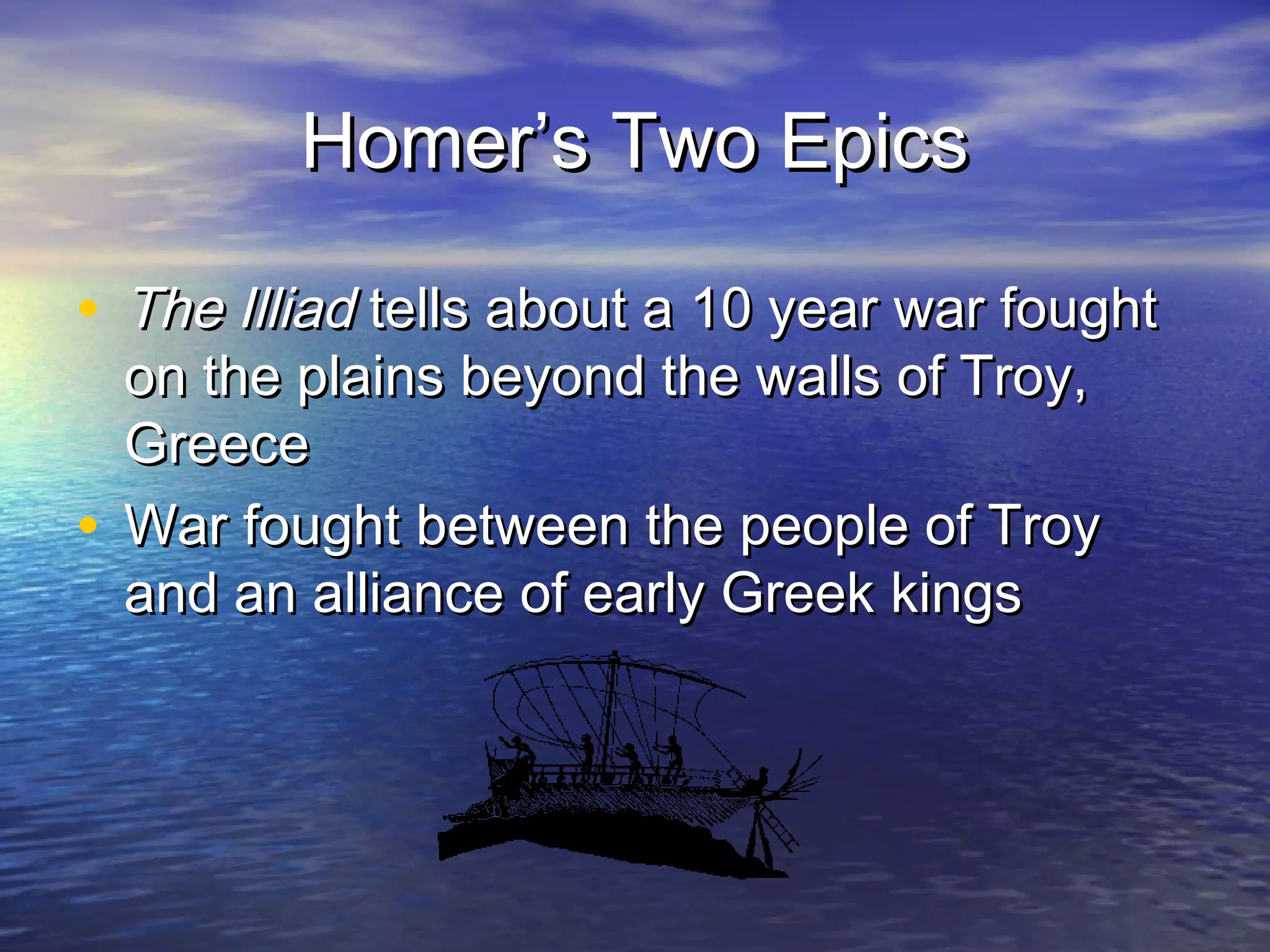 Odyssey Introduction Powerpoint | PPT