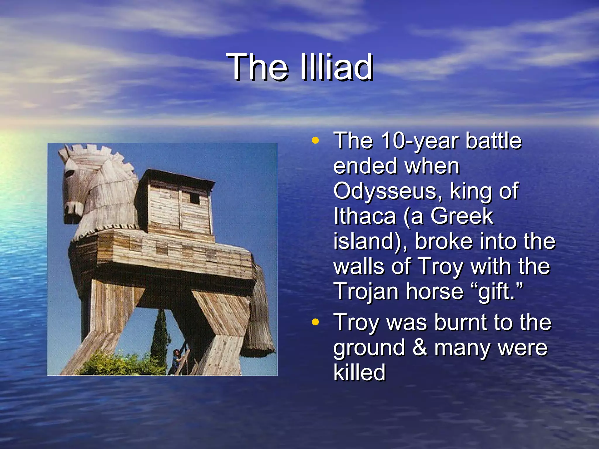 Odyssey Introduction Powerpoint | PPT