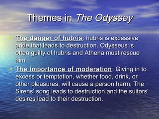 Odyssey Introduction Powerpoint | PPT
