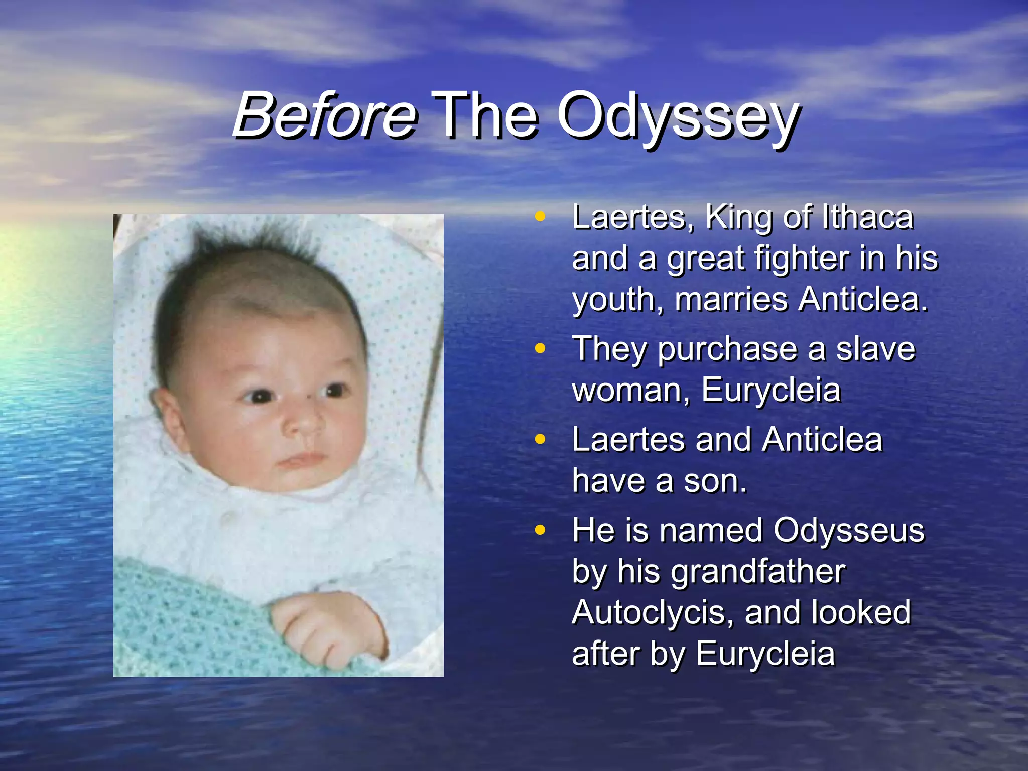 Odyssey introduction powerpoint short | PPT