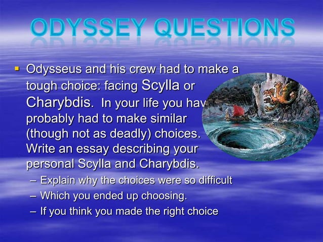 Odyssey questions | PPT