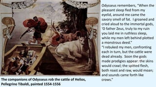 Odysseus And Helios Cattle
