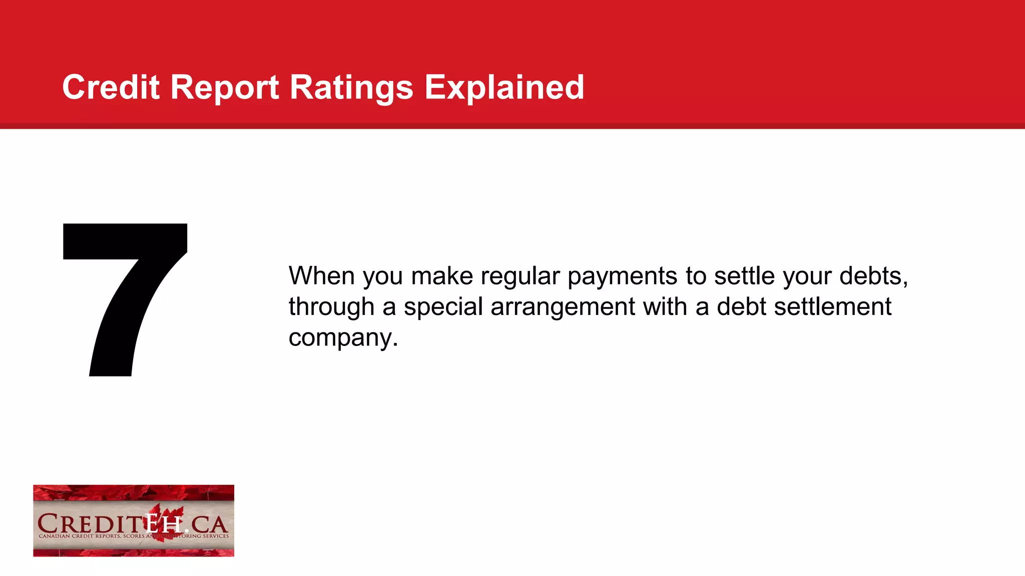 Credit report ratings explained | PPTX