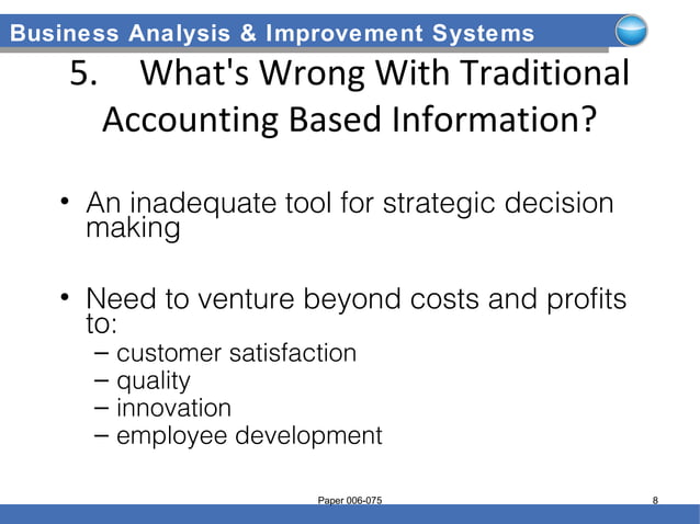 Performance measures for key performance indicators | PPT | Business ...