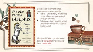 Old English and Middle English Literature pptx | PPTX