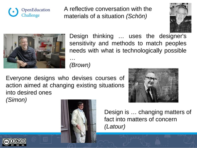 OpenEducation Challenge Finalists' Workshop: Design Thinking Session | PPT