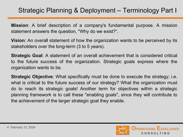 OEC-SWOT-Analysis For Operational Excellence | PPT