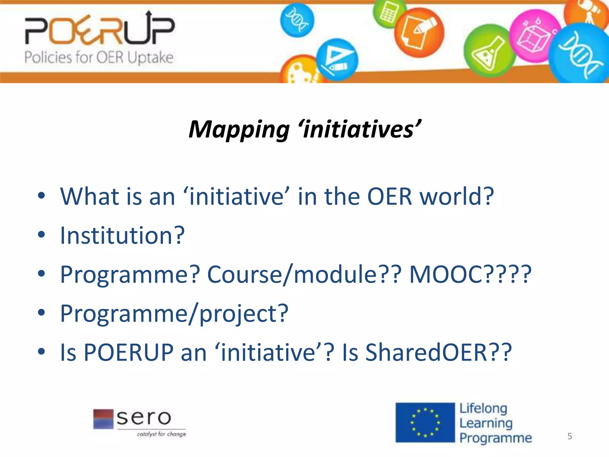 Mapping OER using Semantic Wikis | PPT