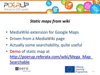 Mapping OER using Semantic Wikis | PPTX