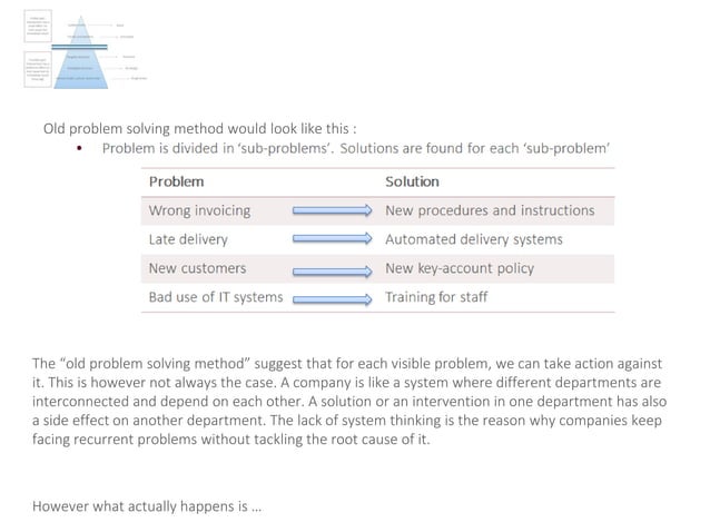 Management Consulting Method - System thinking & System Dynamics | PPT