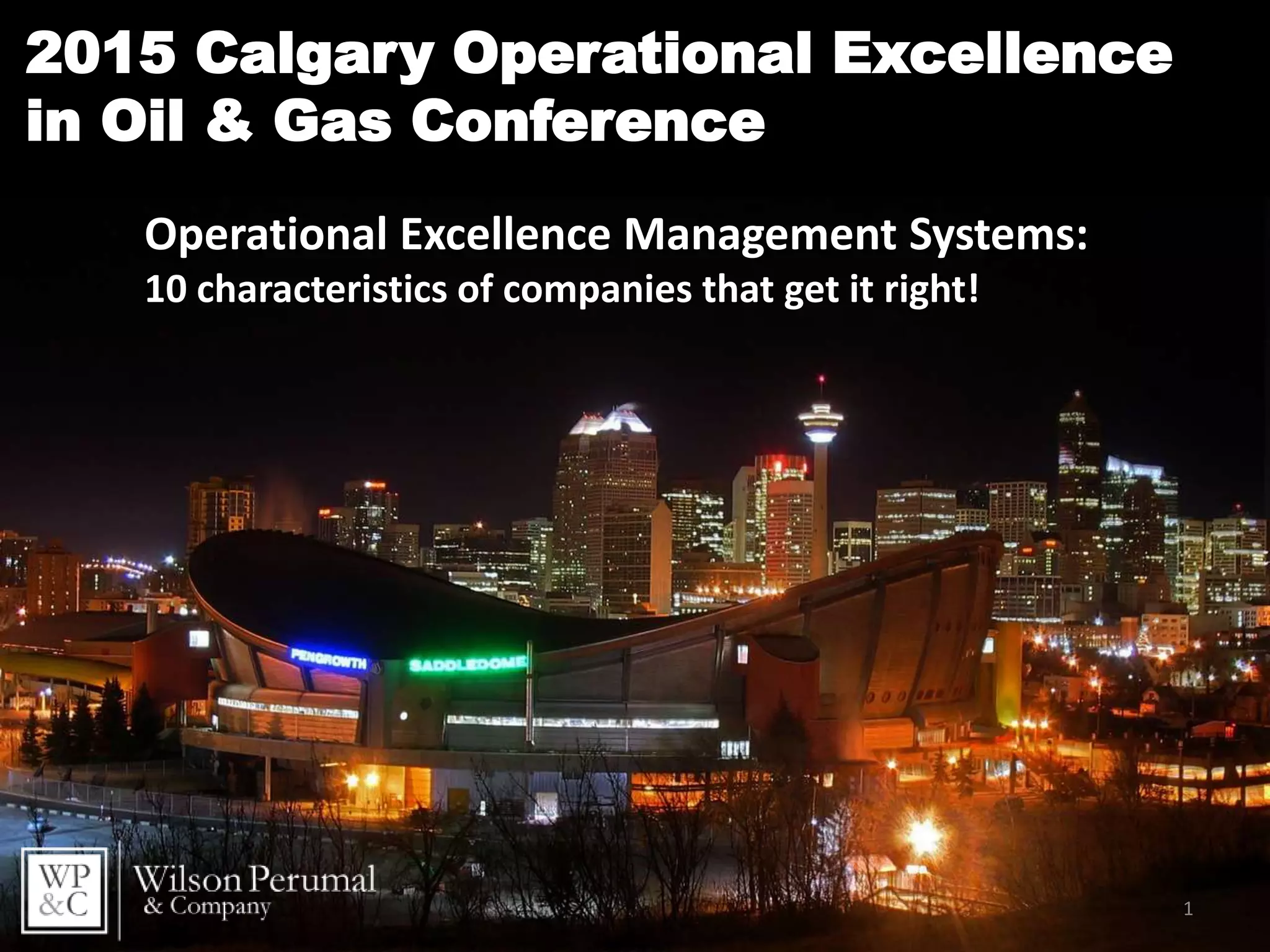 Operational Excellence Management Systems: 10 things you must get right ...