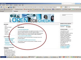 Oecbcheck Quality Method Screencast | PPT