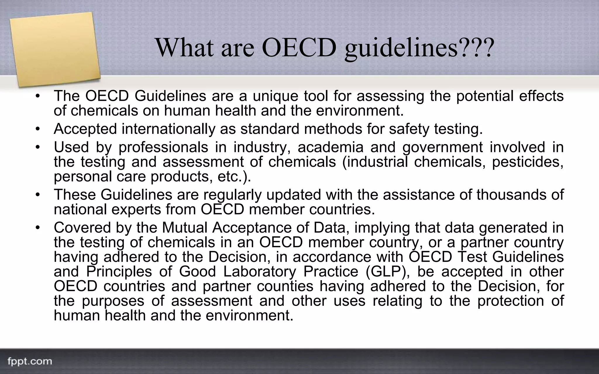 OECD Guidelines | PPTX