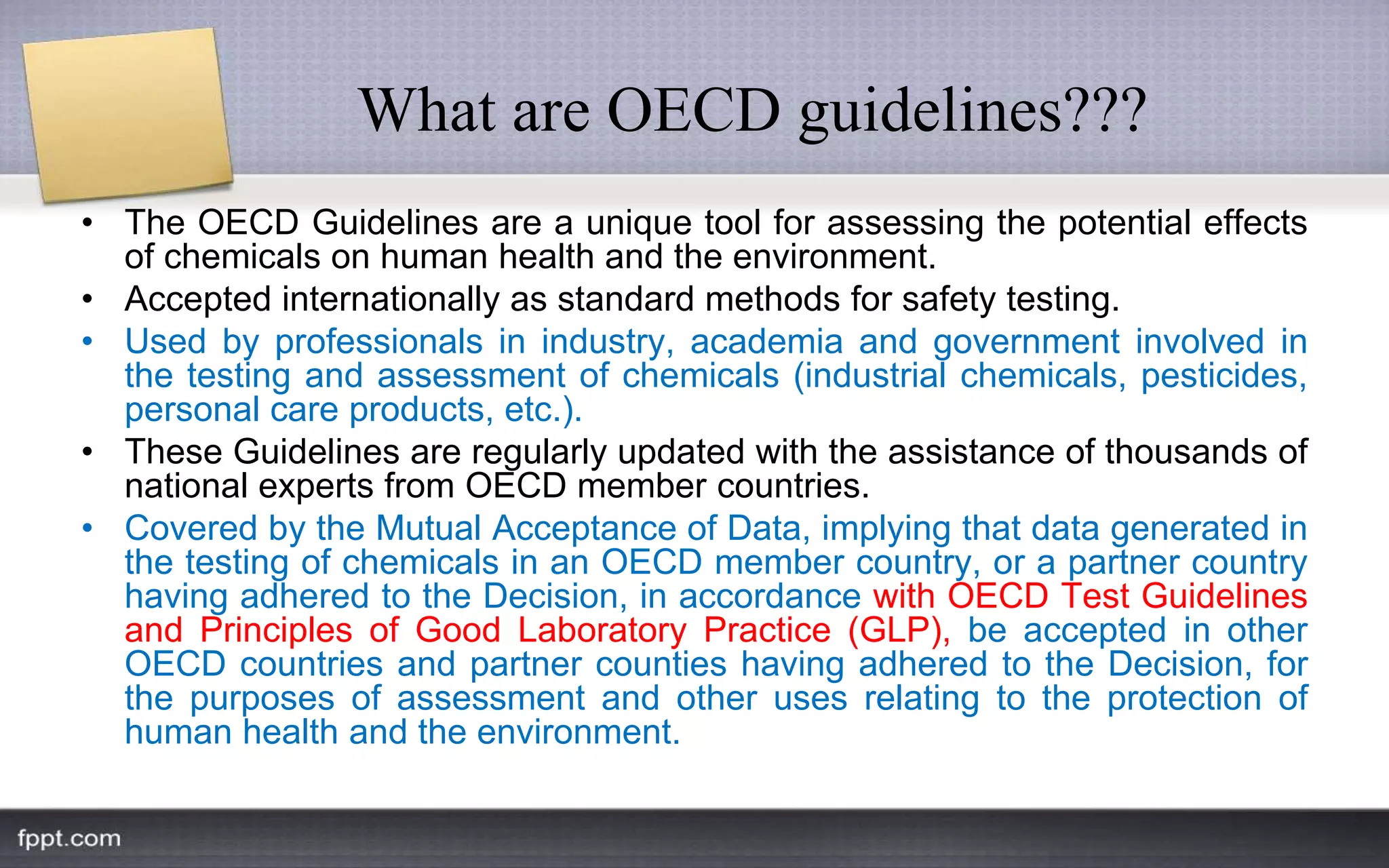 OECD Guidelines | PPTX