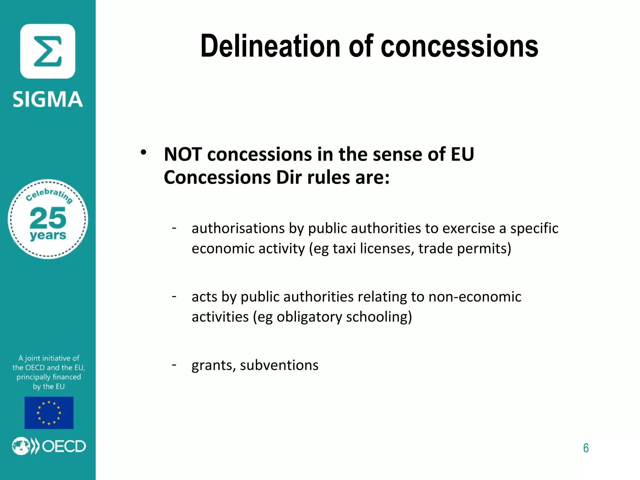 Presentation " PPPs and concessions, the planning, procurement, implementation and management" | PPT